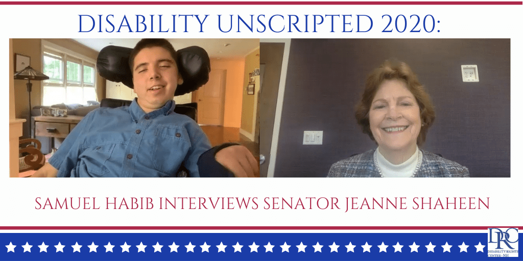 Disability Unscripted 2020: Samuel Habib Interviews Senator Jeanne ...